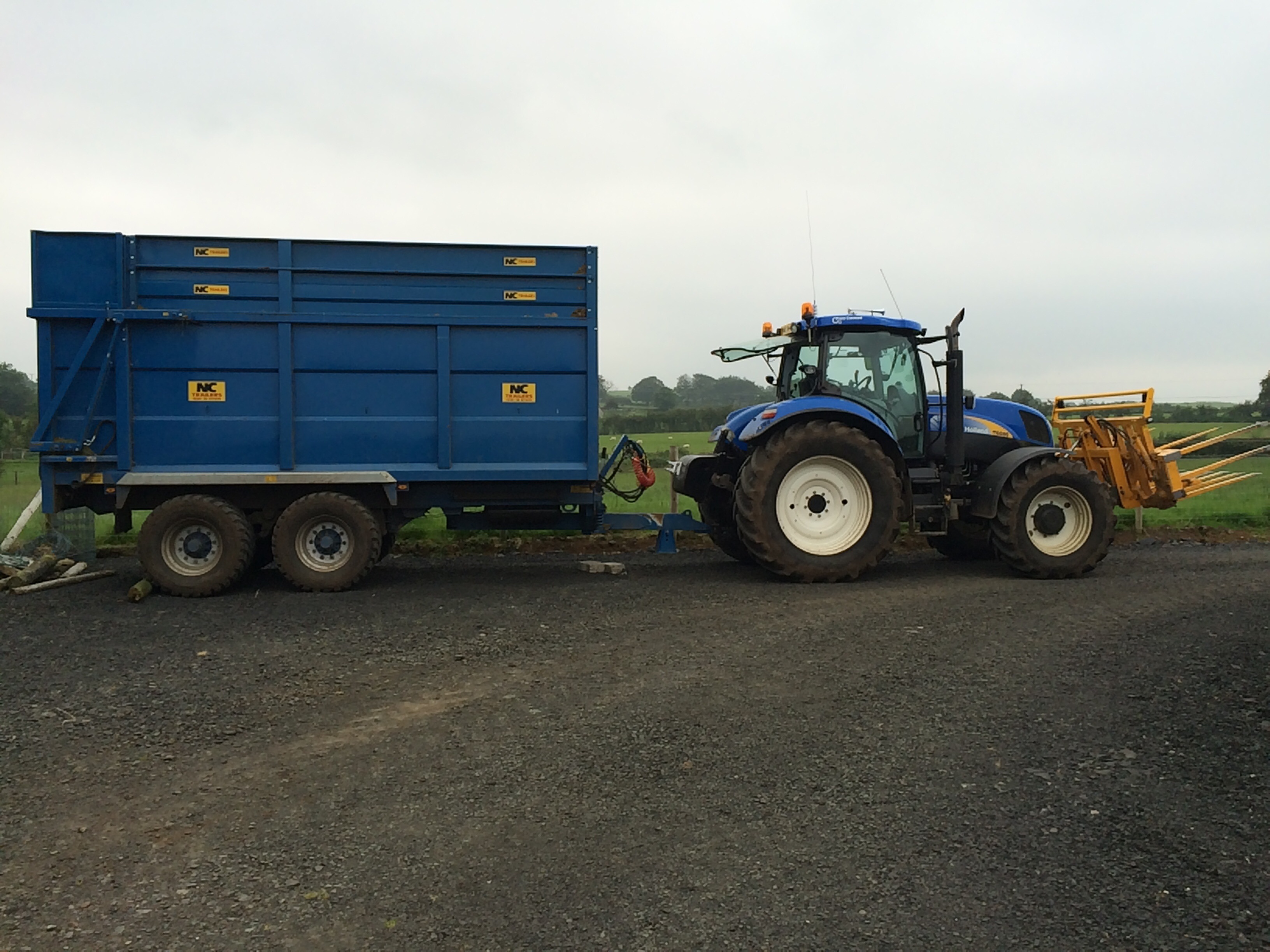 Nc 12 ton silage/grain trailer - Latest Implement Conversions & Scratch ...