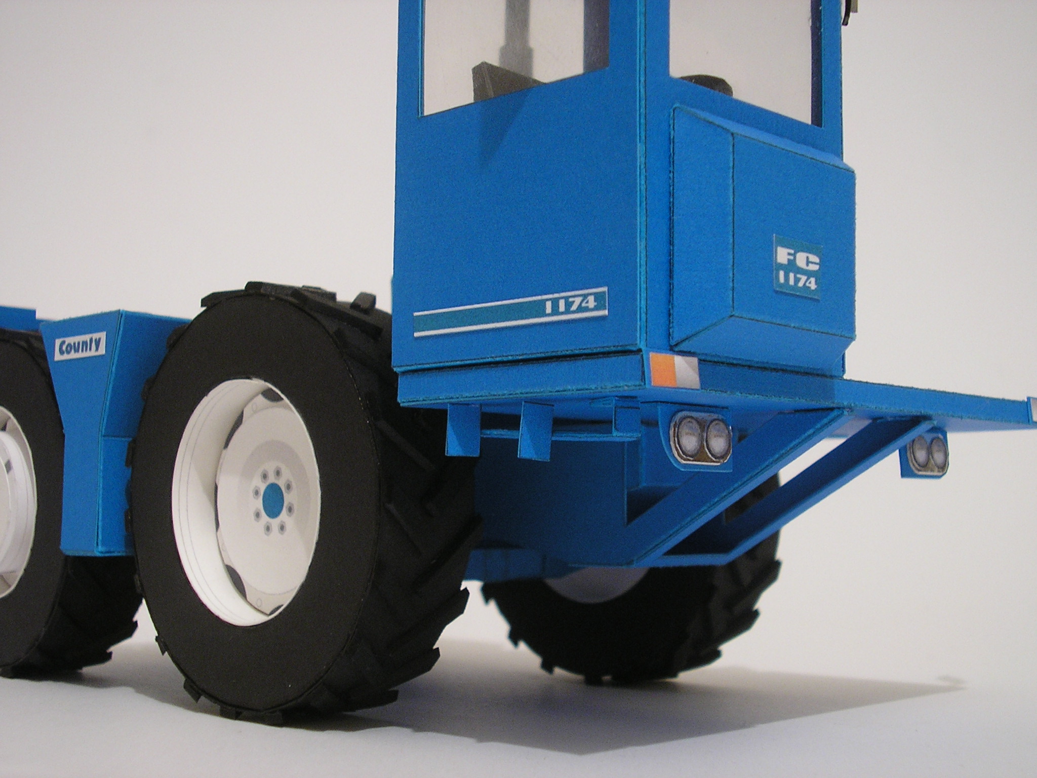 Cardboard Countys / tabmodels - Latest Tractor Conversions & Scratch ...