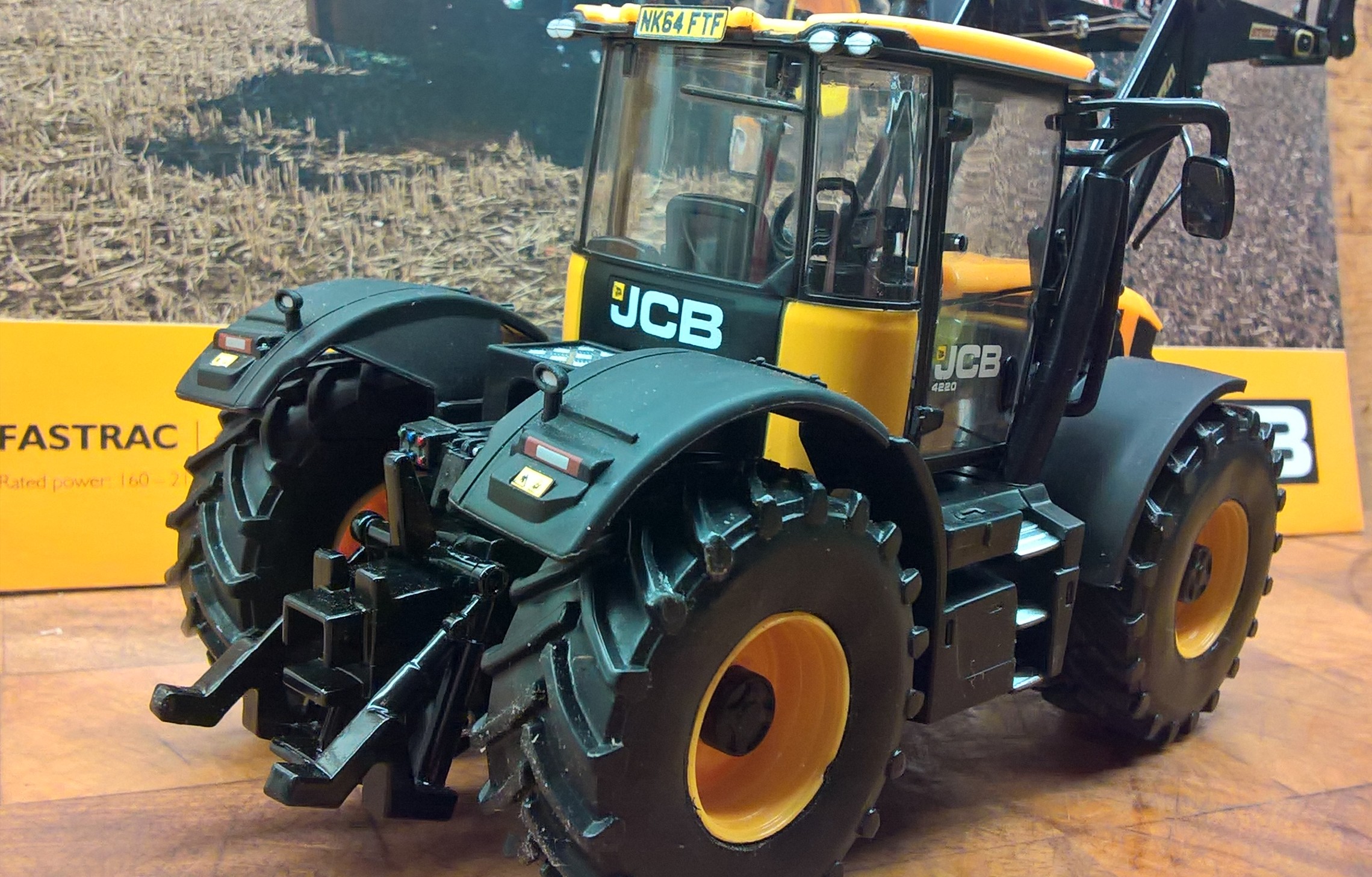 JCB 4220 with front loader - Latest Tractor Conversions & Scratch ...