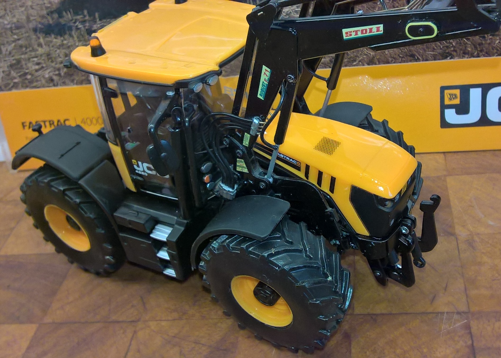JCB 4220 with front loader - Latest Tractor Conversions & Scratch ...