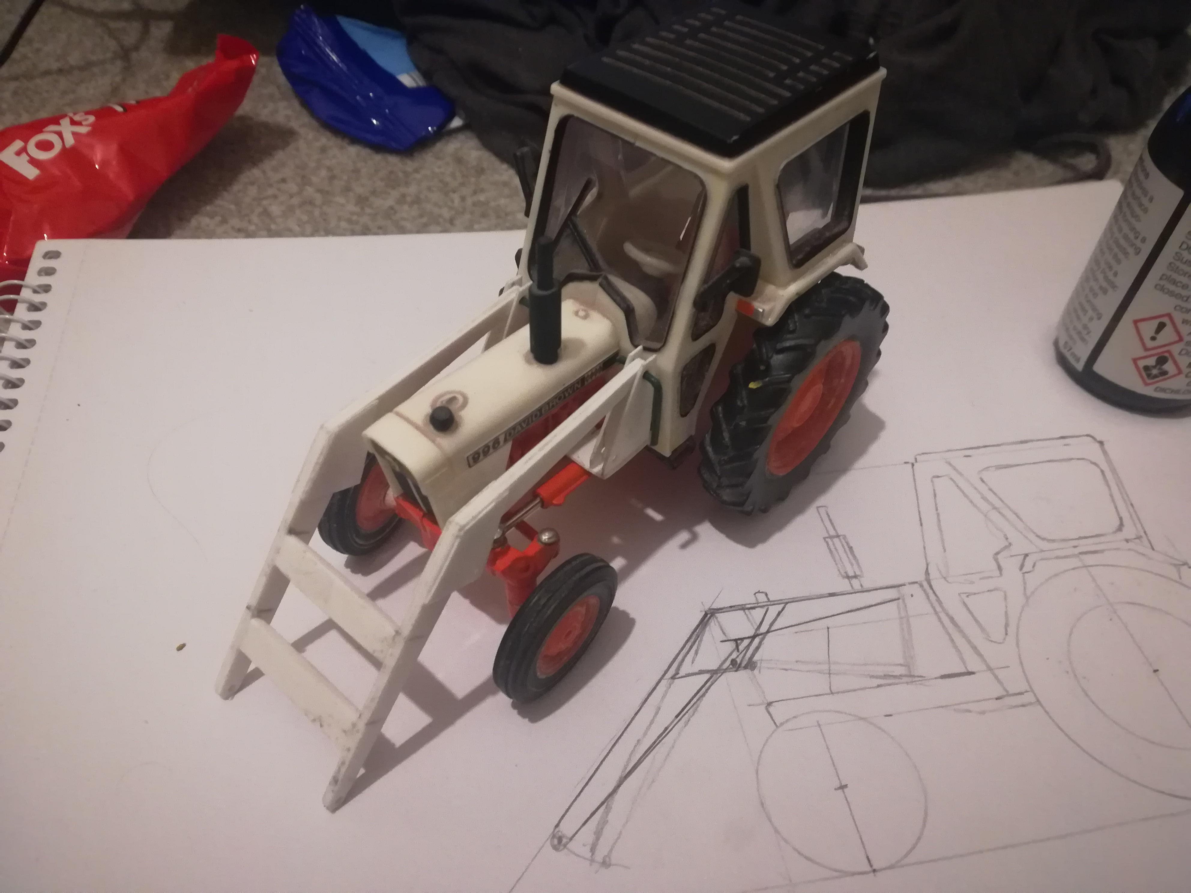 David Brown 996 Loader Tractor - Latest Tractor Conversions & Scratch ...