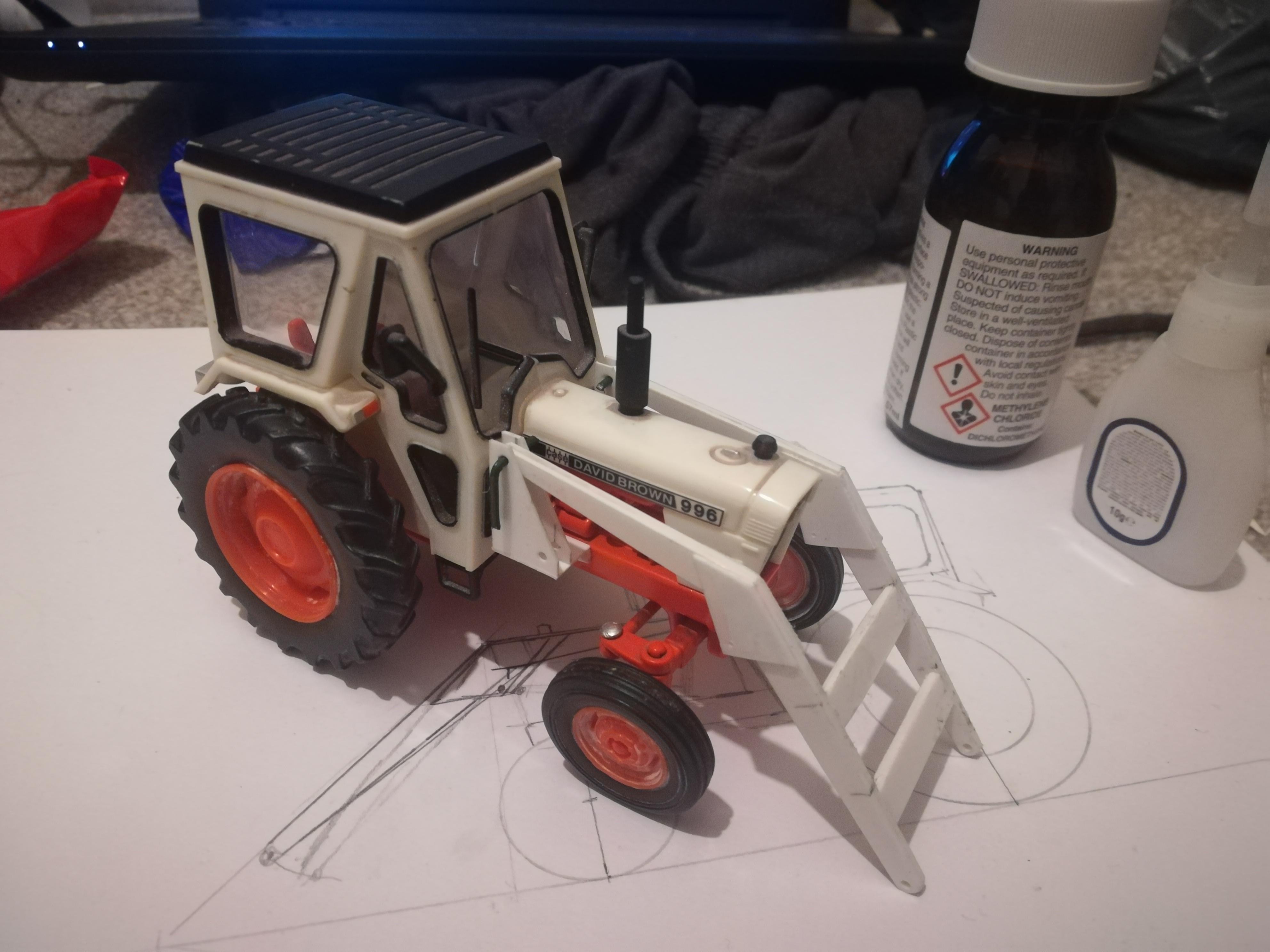 David Brown 996 Loader Tractor - Latest Tractor Conversions & Scratch ...