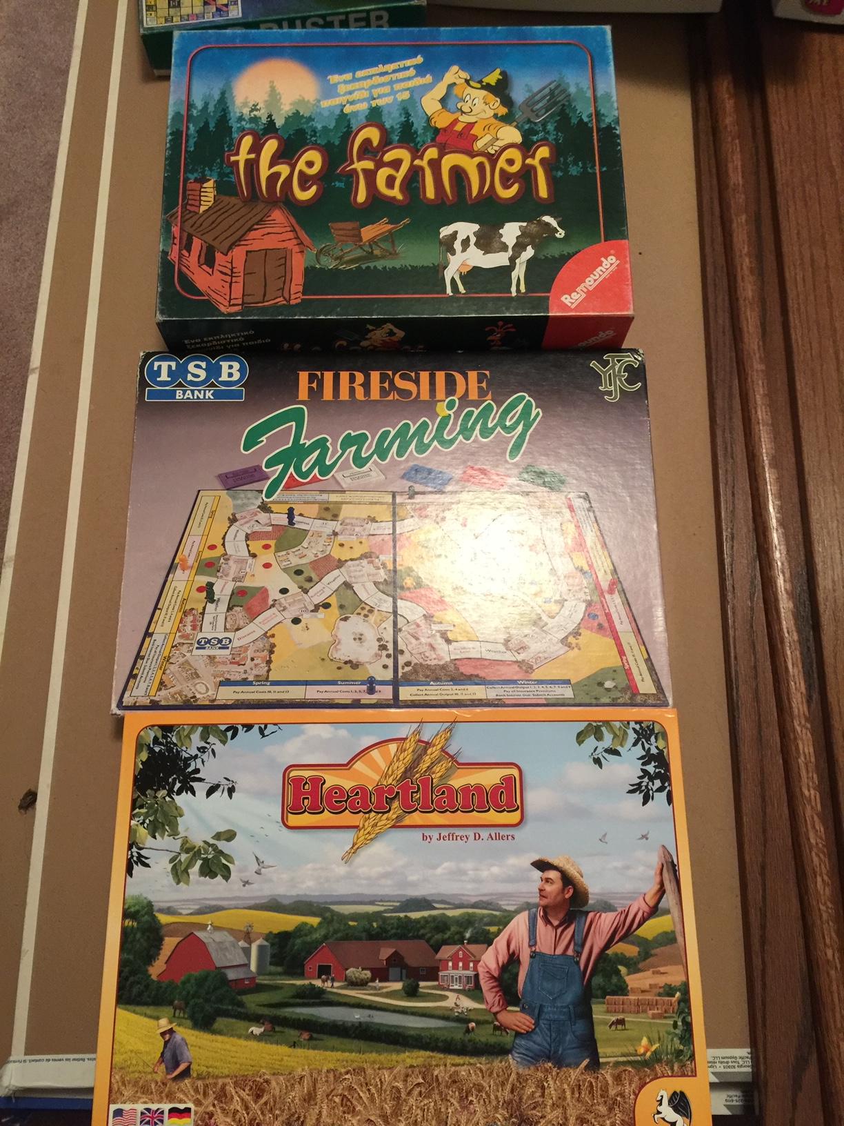 Farm Board Games - Share Your Collection - The Farm Toys Forum