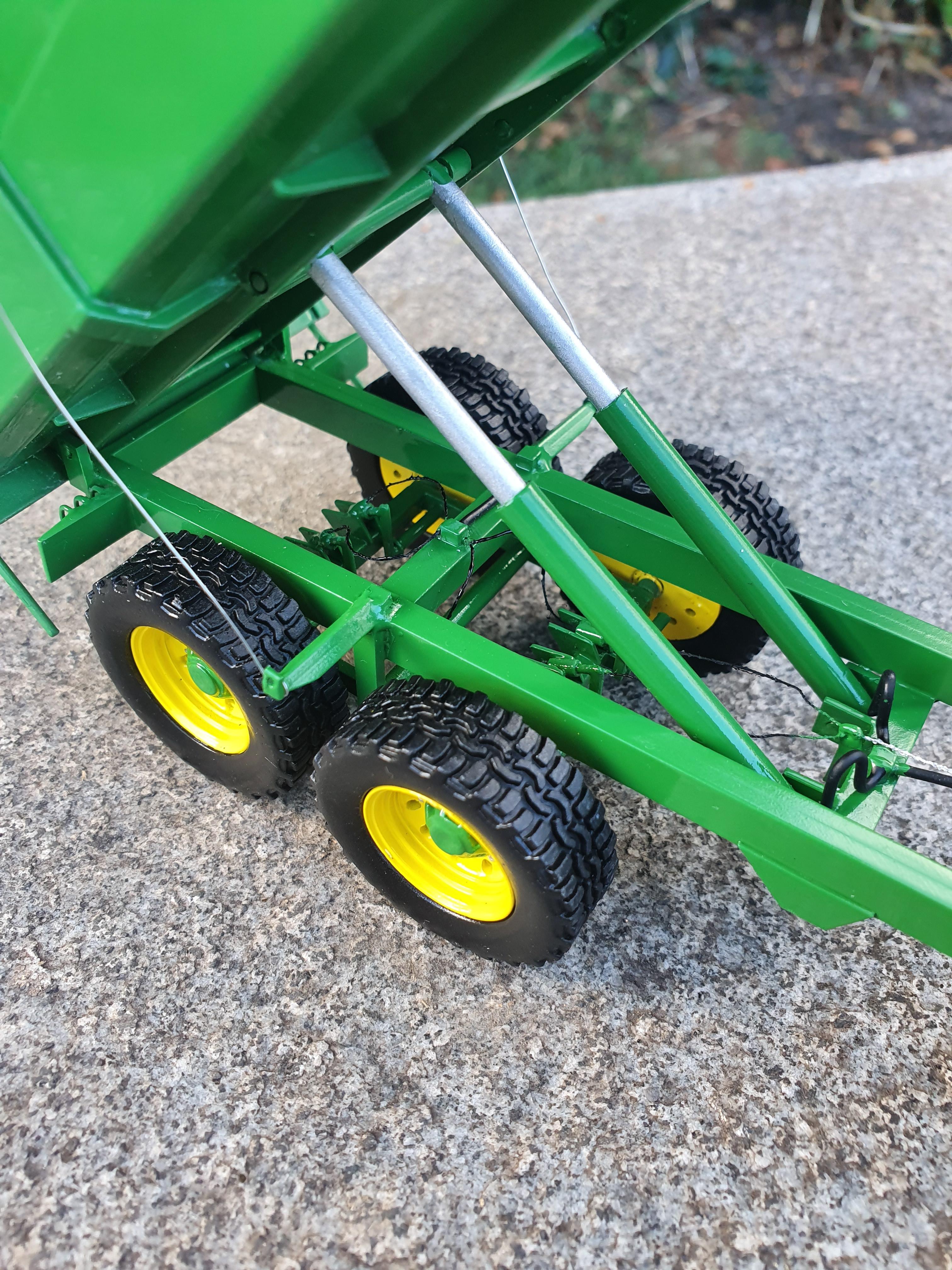 Griffiths 10 Ton silage trailer. - Latest Implement Conversions ...