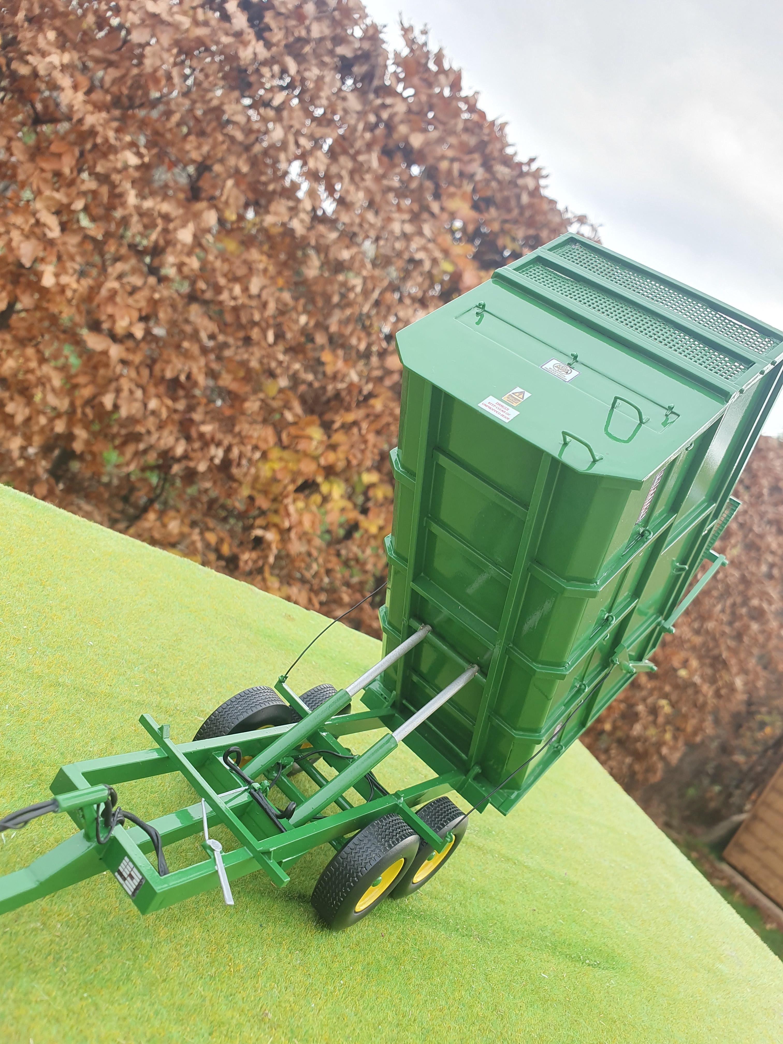 Early Griffiths 10 ton silage trailer. - Latest Implement Conversions ...