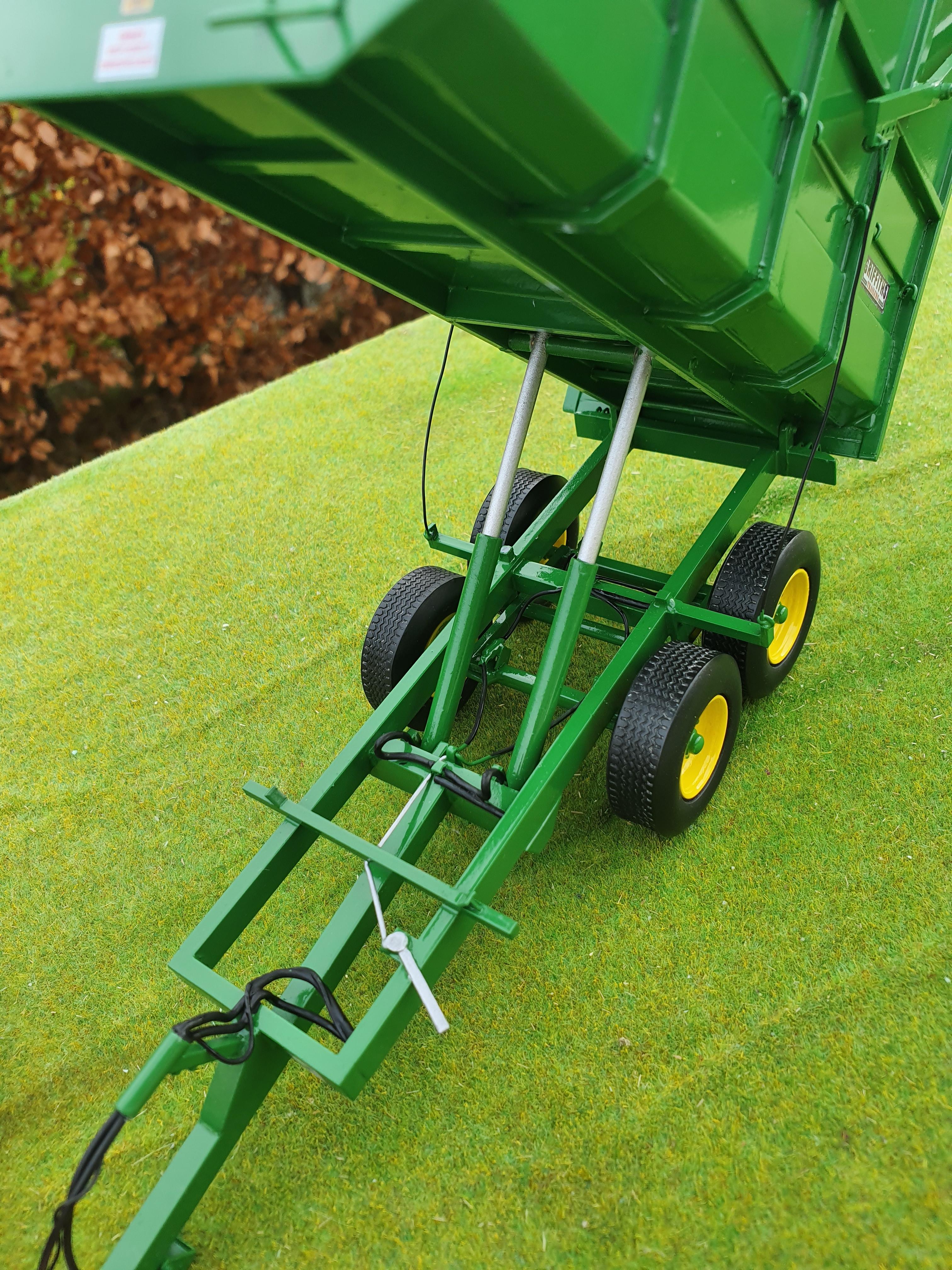 Early Griffiths 10 ton silage trailer. - Latest Implement Conversions ...