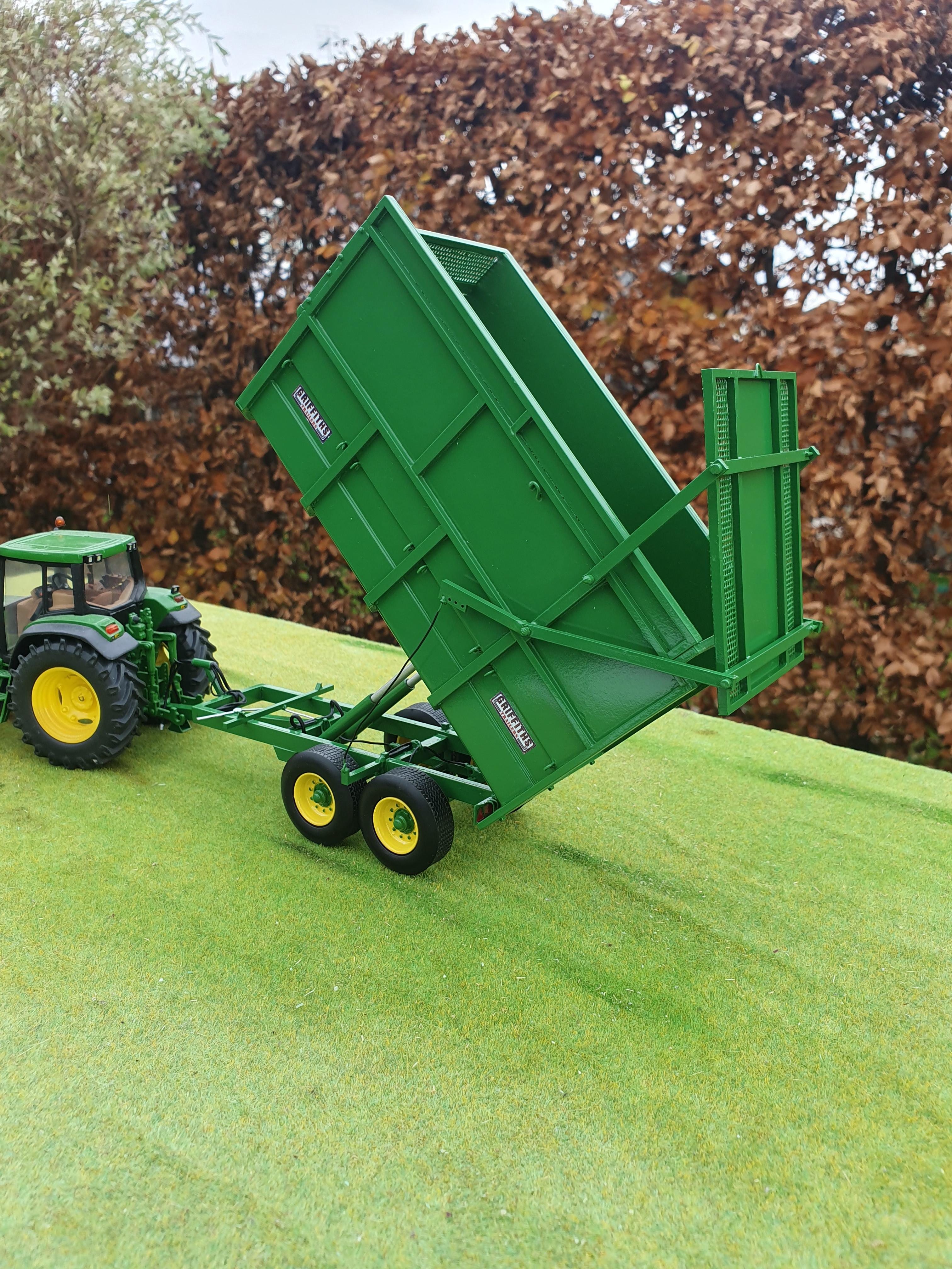 Early Griffiths 10 ton silage trailer. - Latest Implement Conversions ...