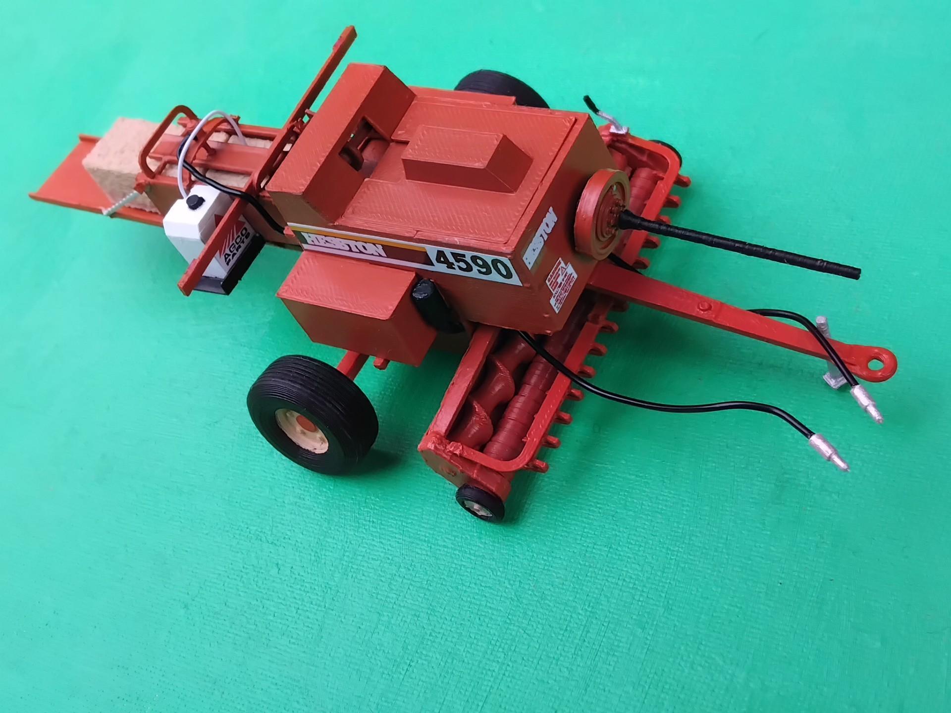 Hesston 4590 small square inline baler - Latest Implement Conversions ...